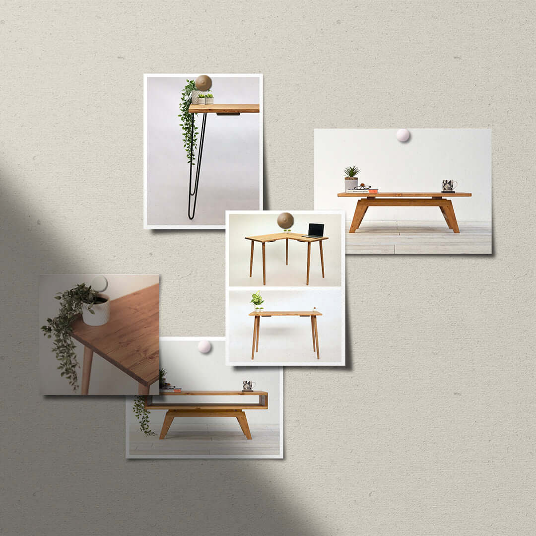 The Minimalist Collection- Selection of simple furniture