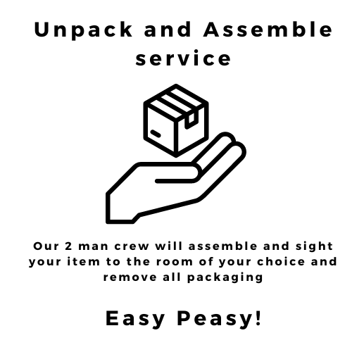 Unpack and Assemble service - Our capable teams can assemble your desk